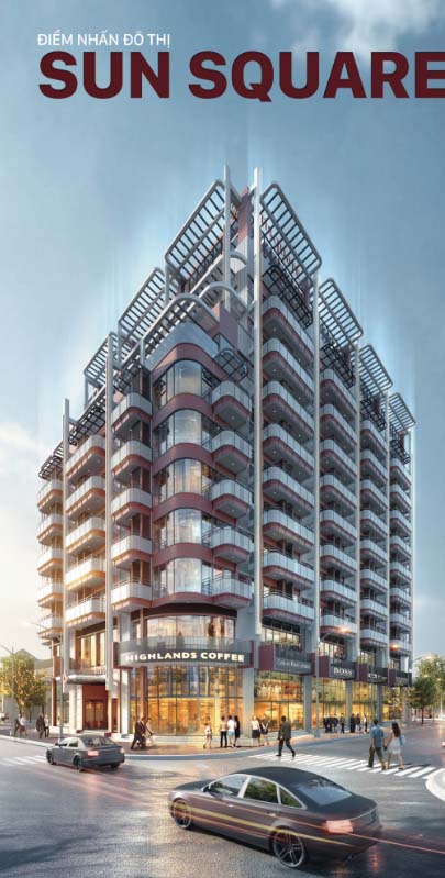 Điểm nhấn đô thị SUN SQUARE - Tạp chí Kiến Trúc