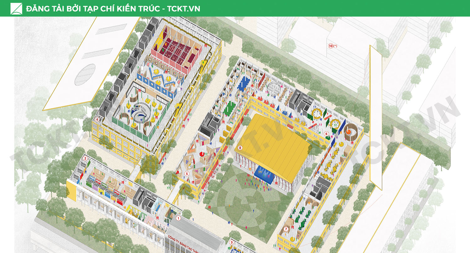 [Bình chọn - Không gian sáng tạo Hà Nội] - MS: SW191 - Tạp chí Kiến Trúc