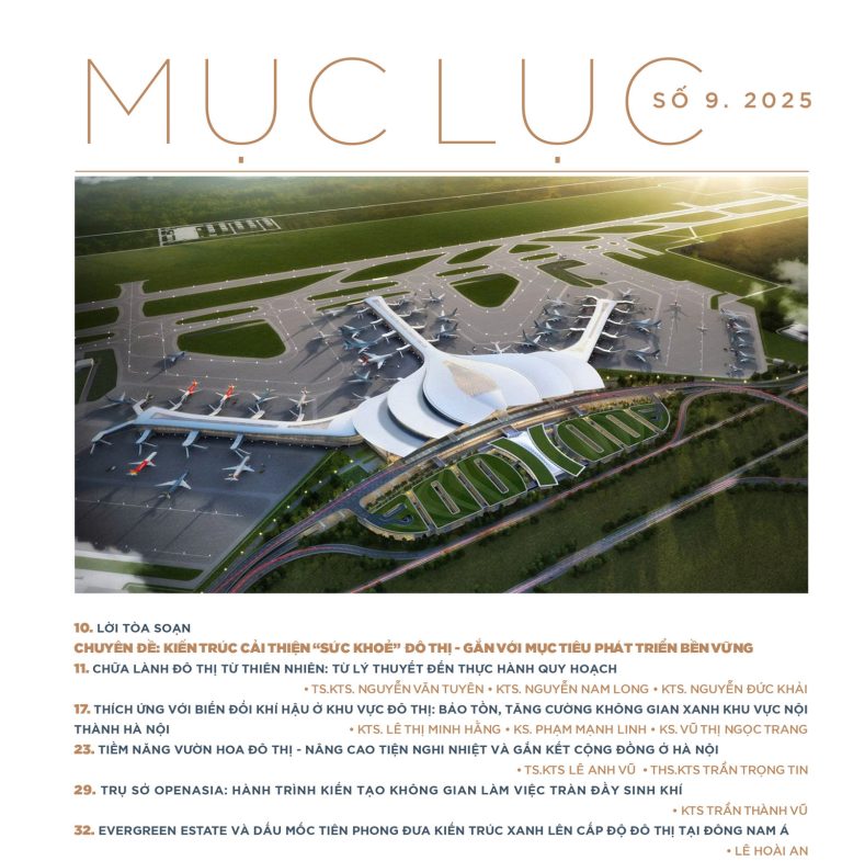 Tạp chí Kiến trúc số 09 – 2025 - Tạp chí Kiến Trúc